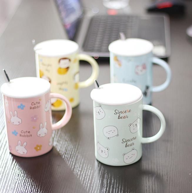 400ml mug with cartoon pattern | Dinnerware Suppliers